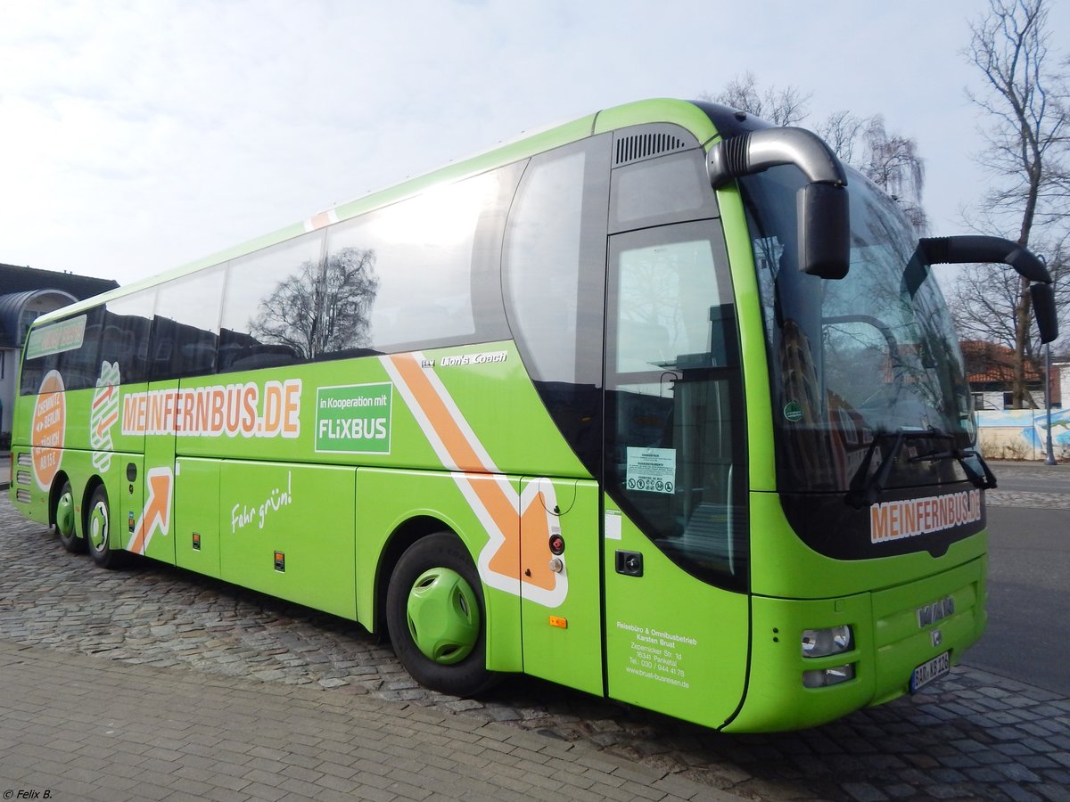 MAN Lion s Coach Von FlixBus Karsten Brust Aus Deutschland In Binz 
